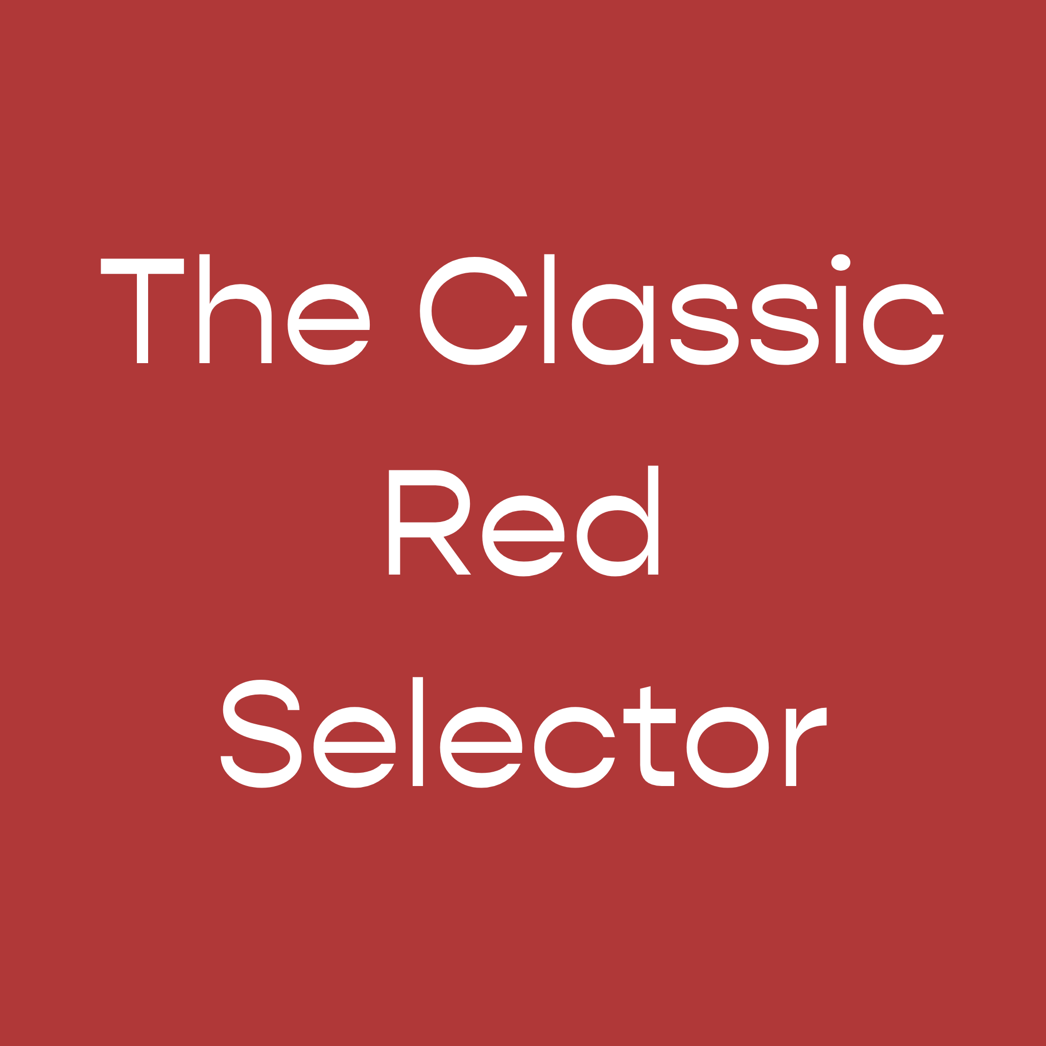 Classic Reds Selector Case – Parched
