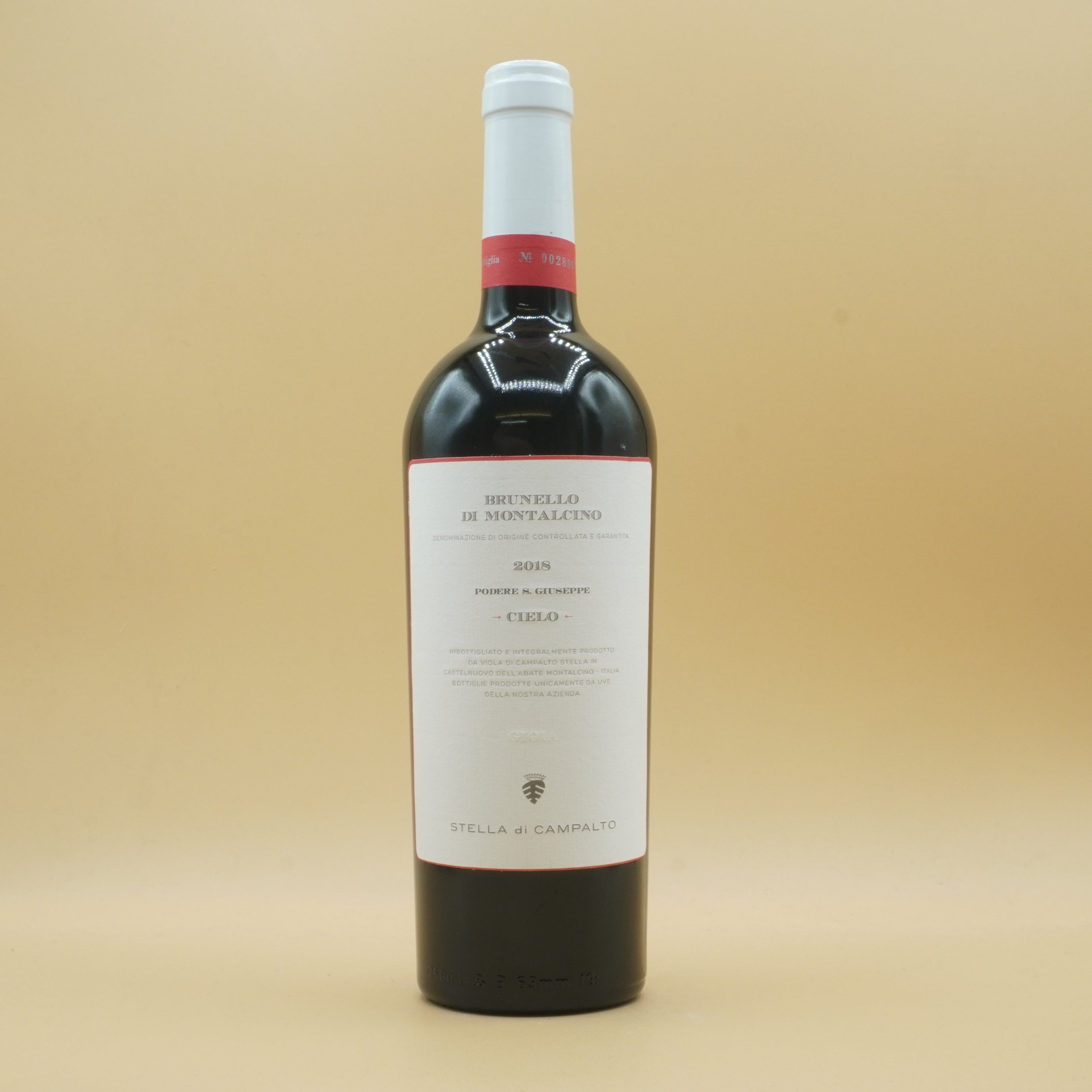 Stella di Campalto, Brunello di Montalcino 'Cielo' 2018 – Parched