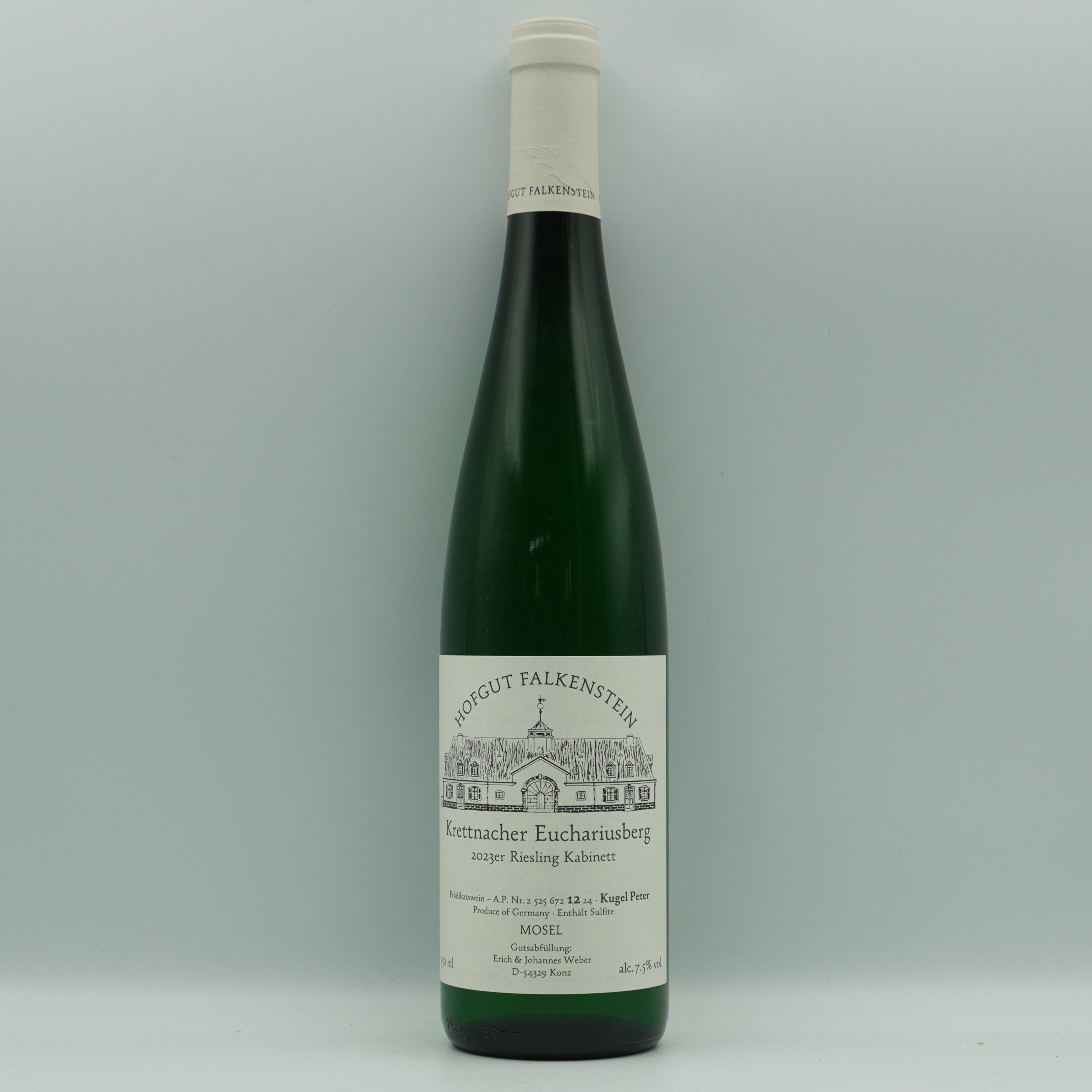 Hofgut Falkenstein, Krettnacher Euchariusberg Kabinett 'Kugel Peter' 2 ...