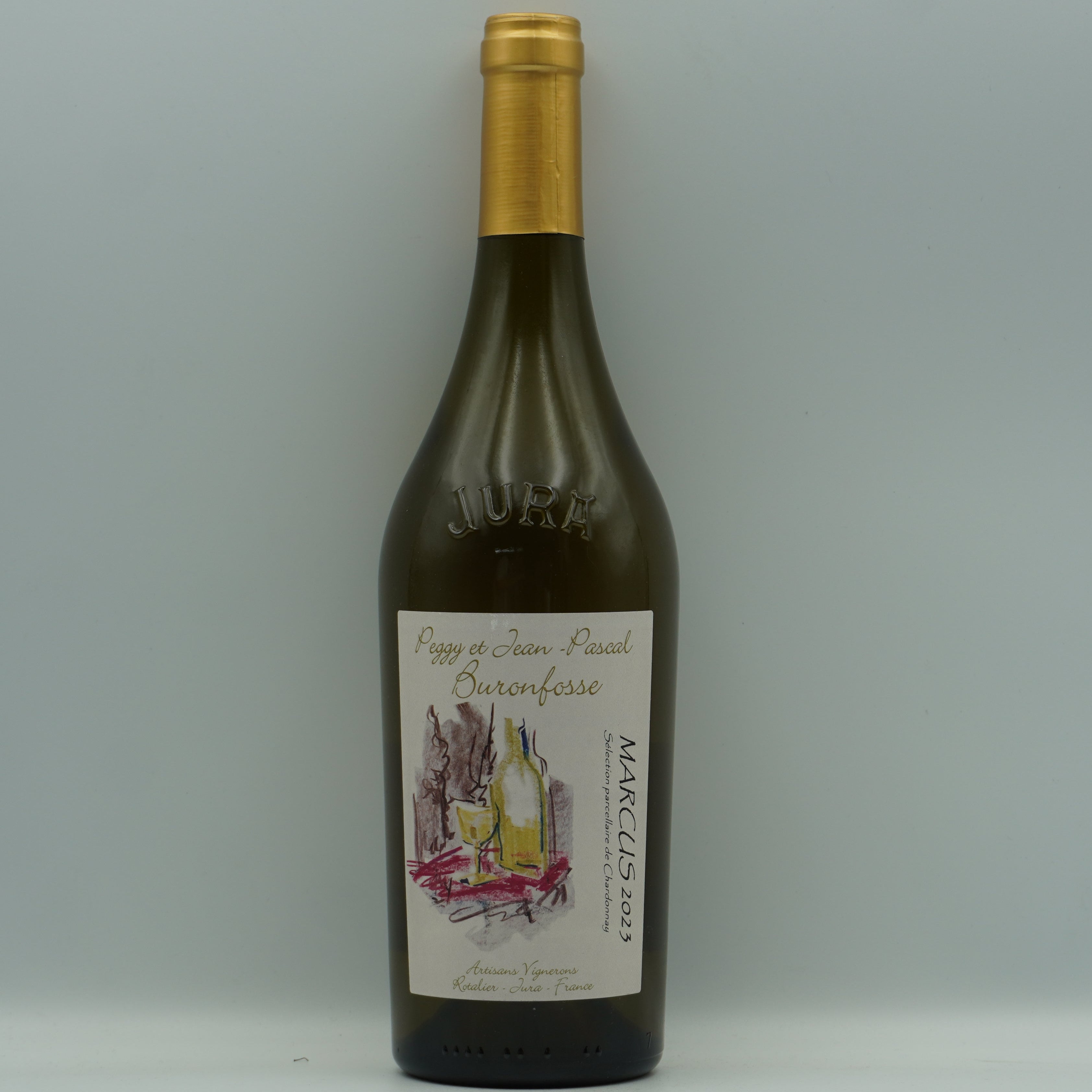 Peggy et Jean-Pascal Buronfosse, Chardonnay 'Marcus' 2023 – Parched
