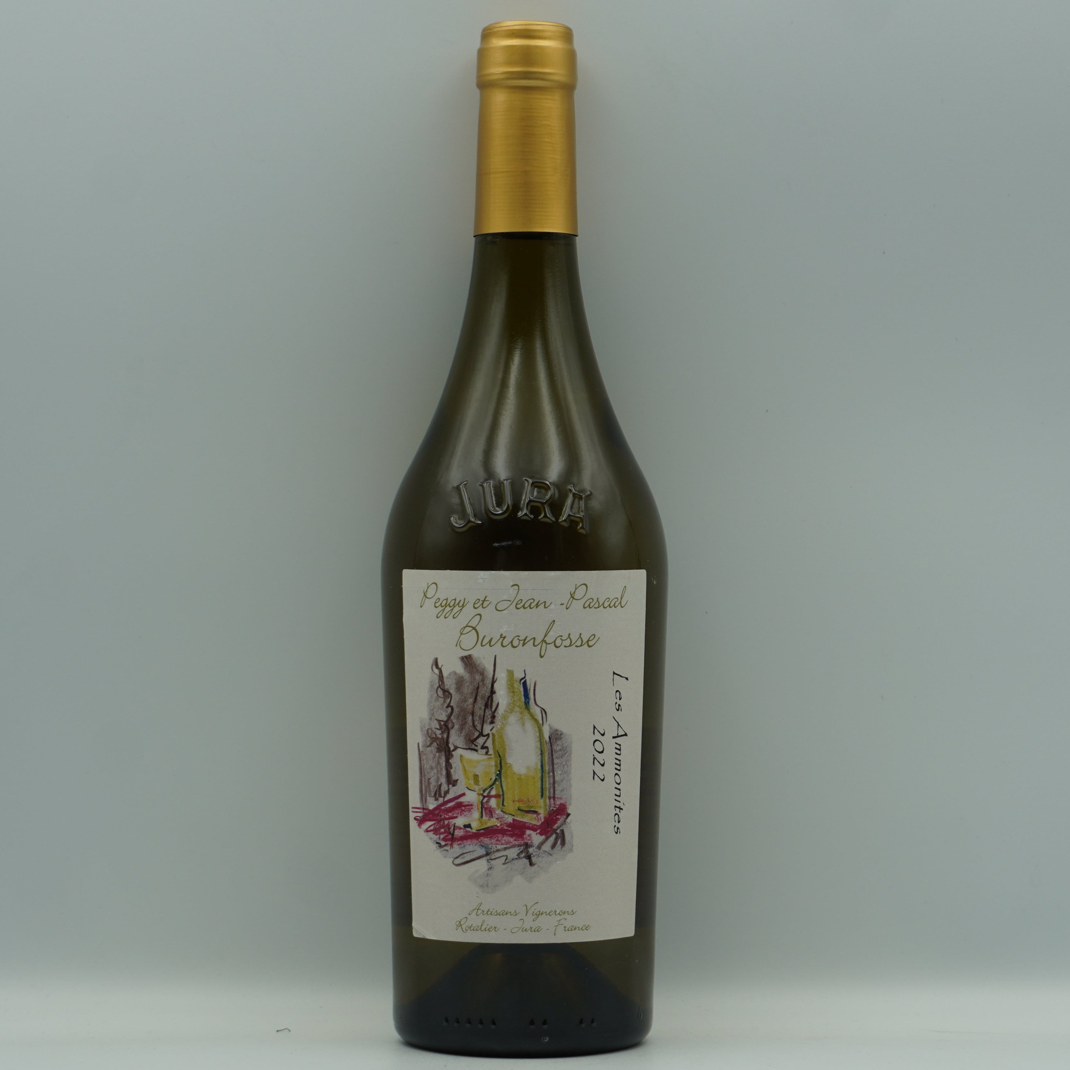 Peggy et Jean-Pascal Buronfosse, Chardonnay 'Les Ammonites' 2023 – Parched