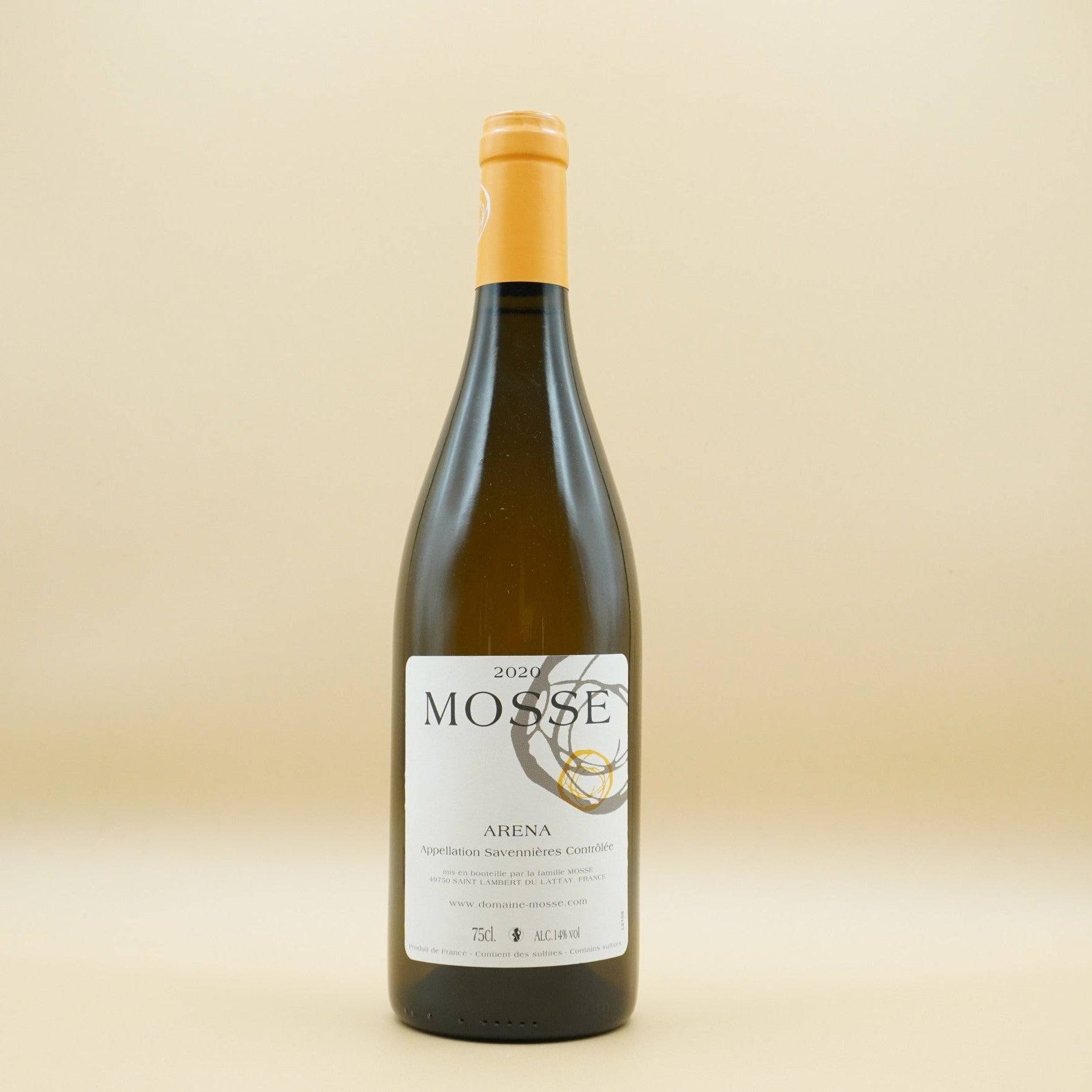 Agnès et René Mosse, Savennières 'Arena' 2020 – Parched